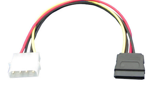 Cabo Hitto Força IDE x SATA 15 pinos 20 cm (3A/adaptador) - UltimaX Shop