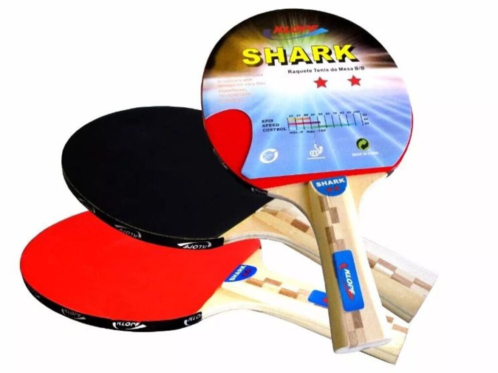 Raquete De Tenis De Mesa Shark Ping Pong Klopf 5015 Original - UltimaX Shop
