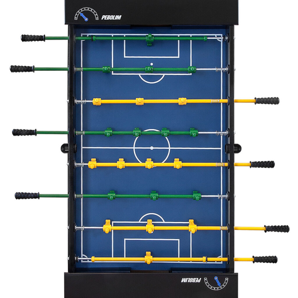 Mesa de Pebolim Totó Oficial Elite com Embutido de Contador 1,44x1,14x0 ...